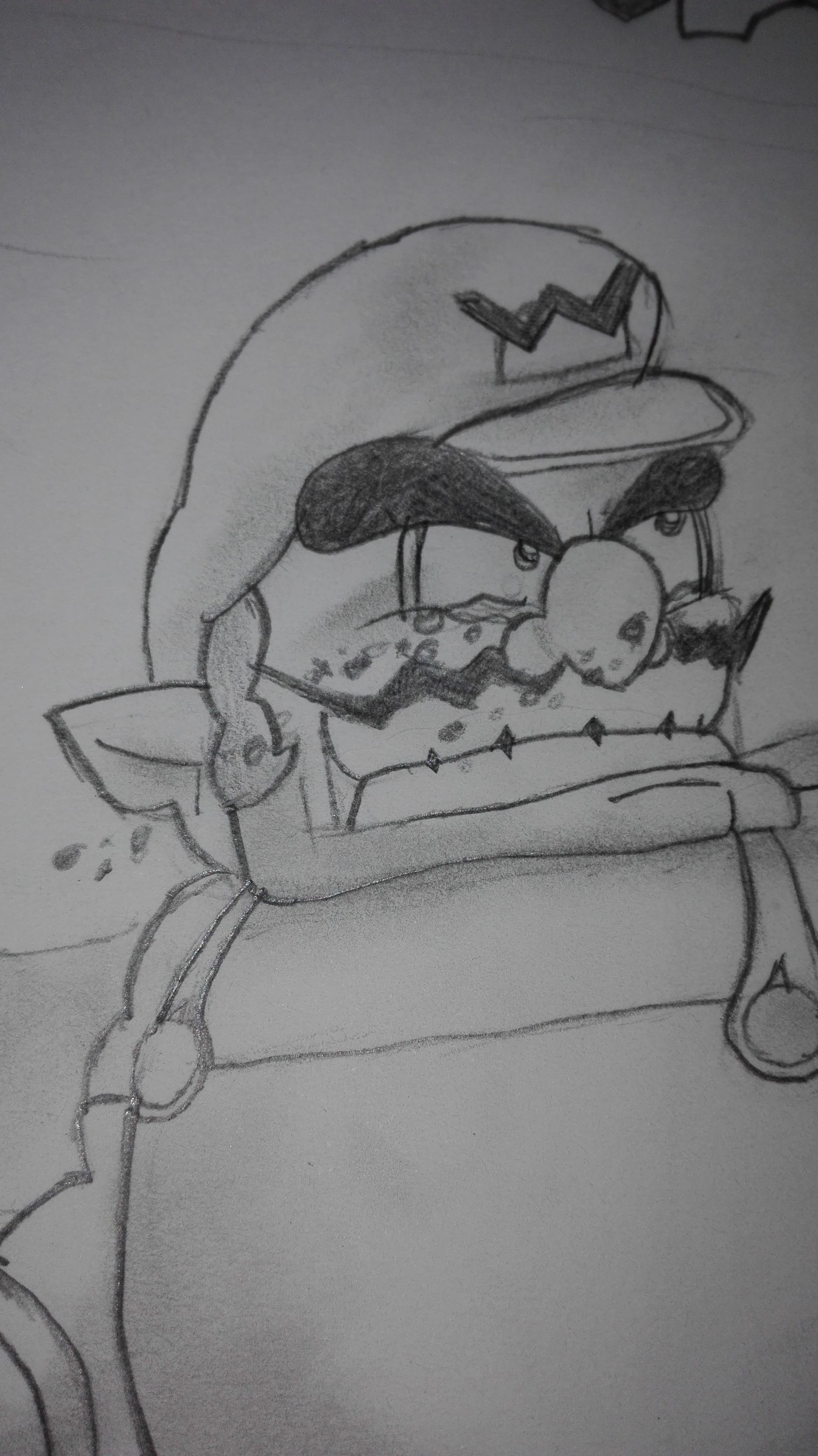 Crying Wario- Wario and the Dark Hunter | Wario Forums