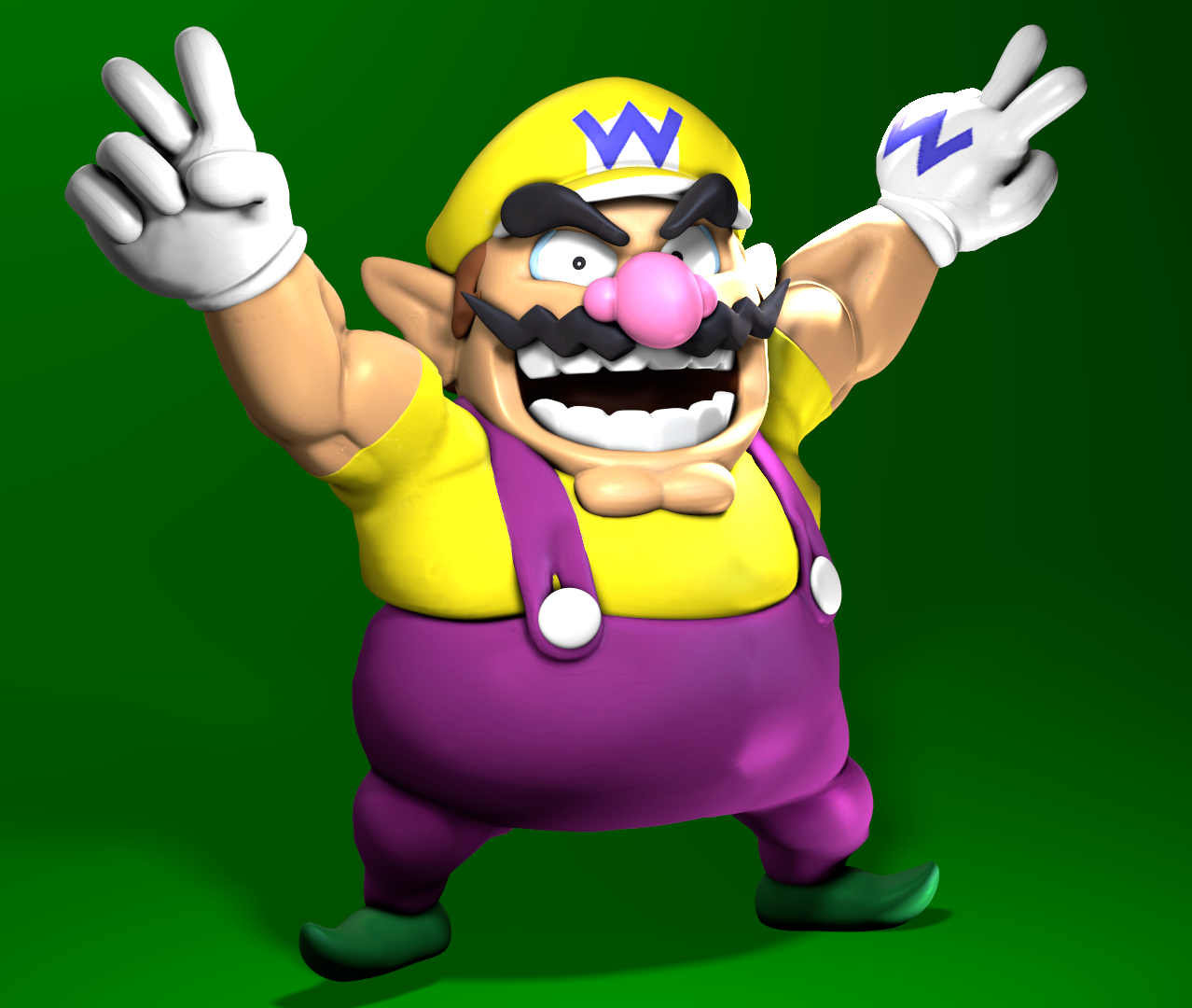 Wario Land 4 pose render | Wario Forums Wario Land 4 pose render | Wario Forums